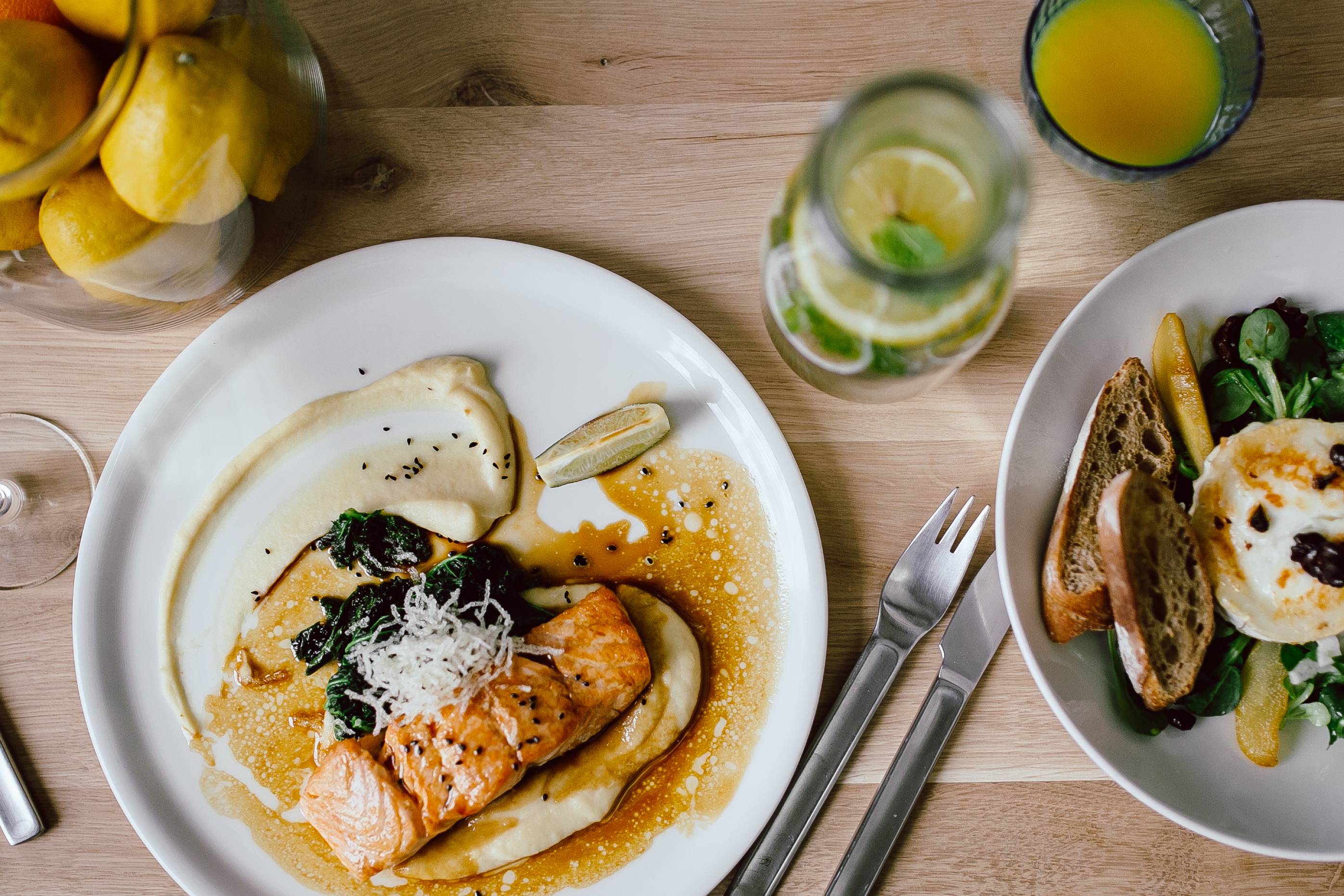 Laga mat med margarin